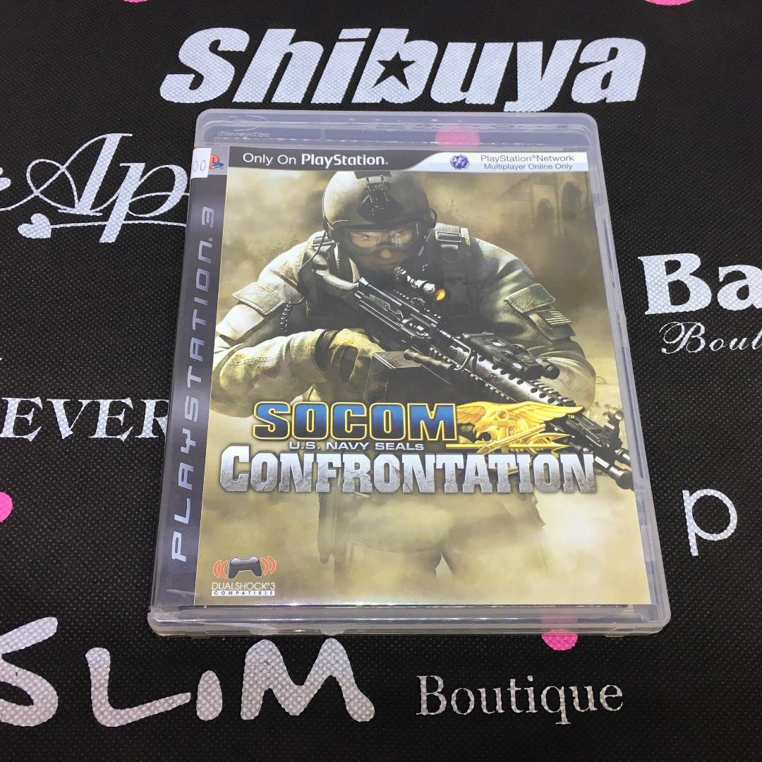 PS3 Game SOCOM U.S. Navy SEALs: Confrontation, Video Gaming, Video ...