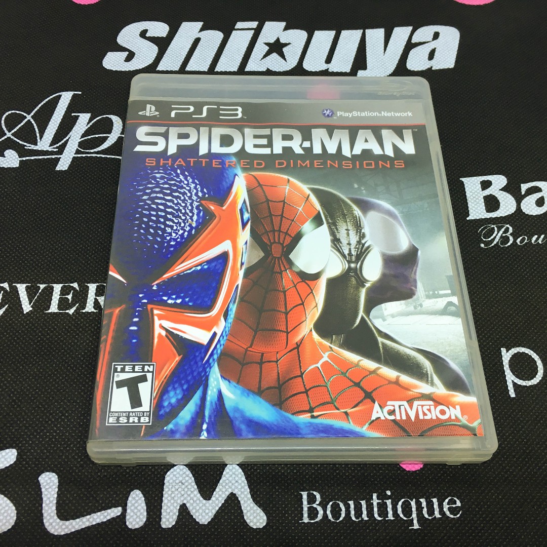 PS3 Game Spider-Man: Shattered Dimensions, Video Gaming, Video Games ...