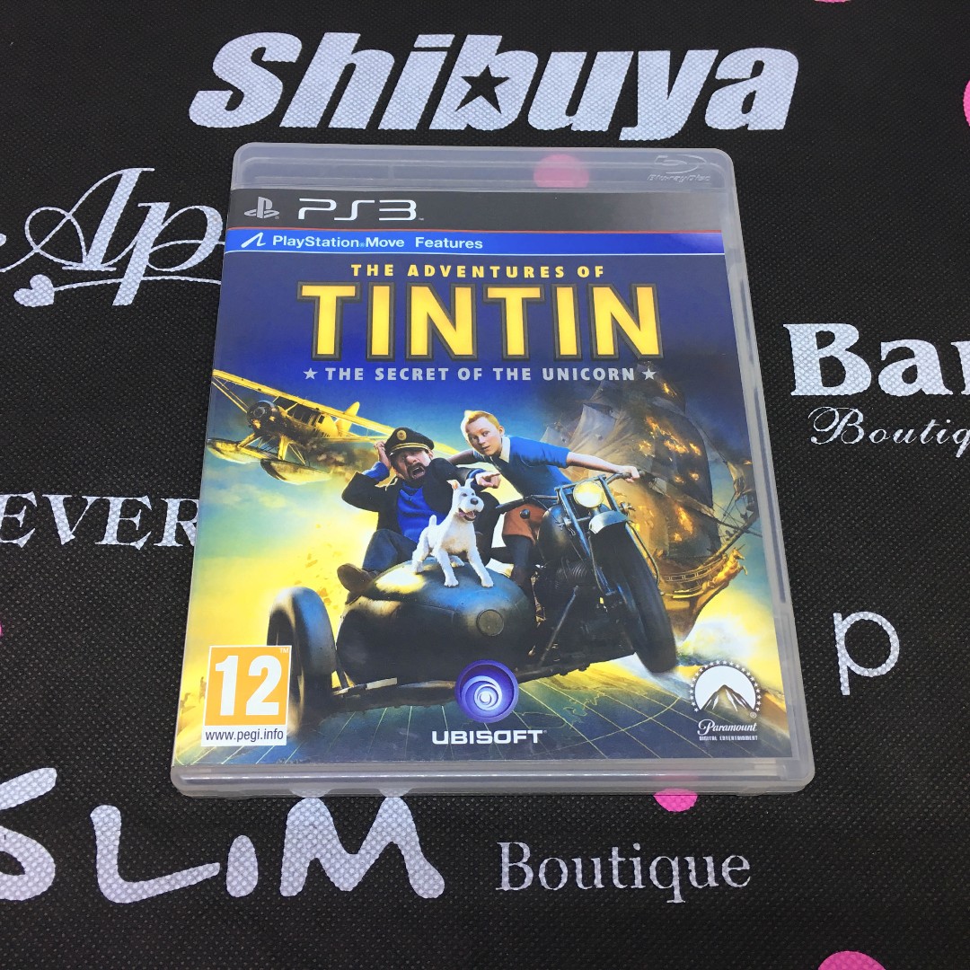 PS3 Game The Adventures of Tintin: The Secret of the Unicorn, Video ...