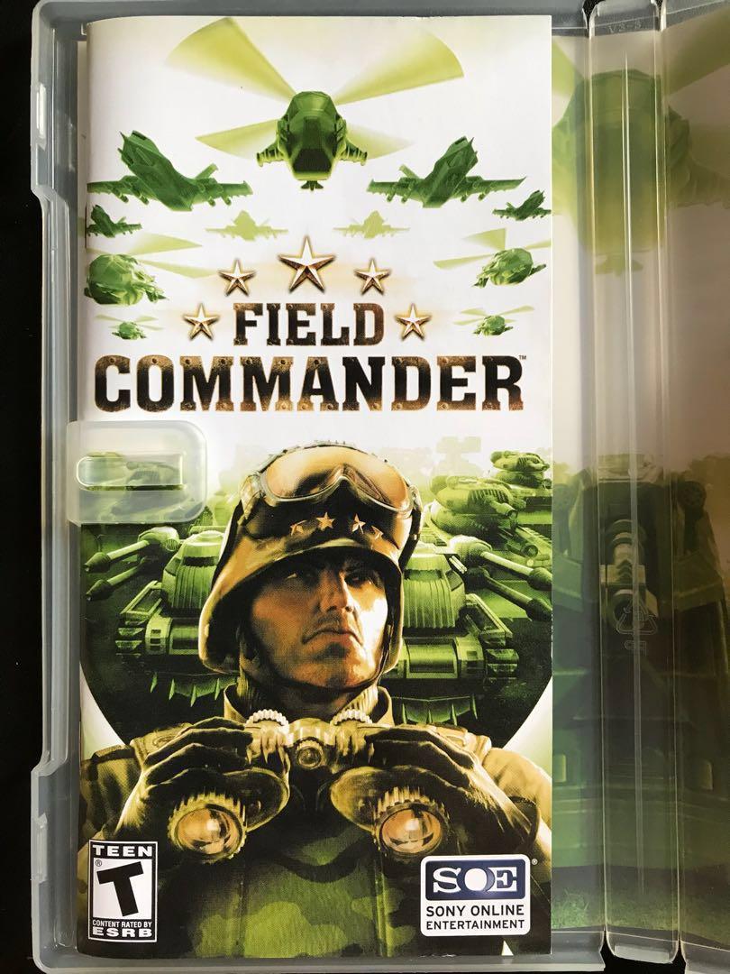 PSP Field Commander, Toys & Games, Video Gaming, Video Games on Carousell