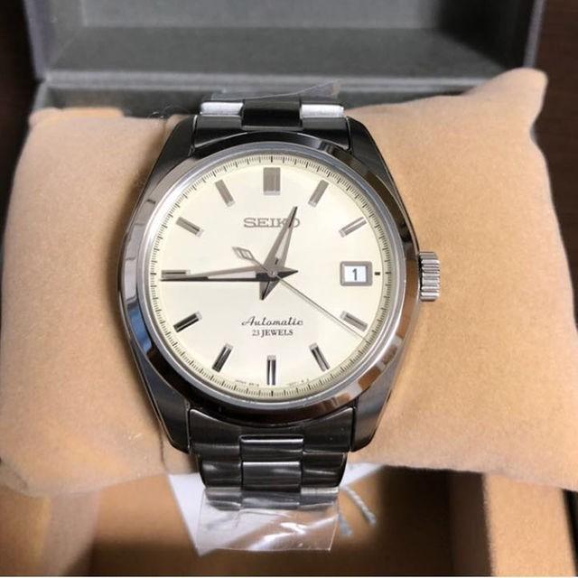 Seiko SARB035 Cream White Dial Automatic Dress Watch, 38mm Sapphire ...