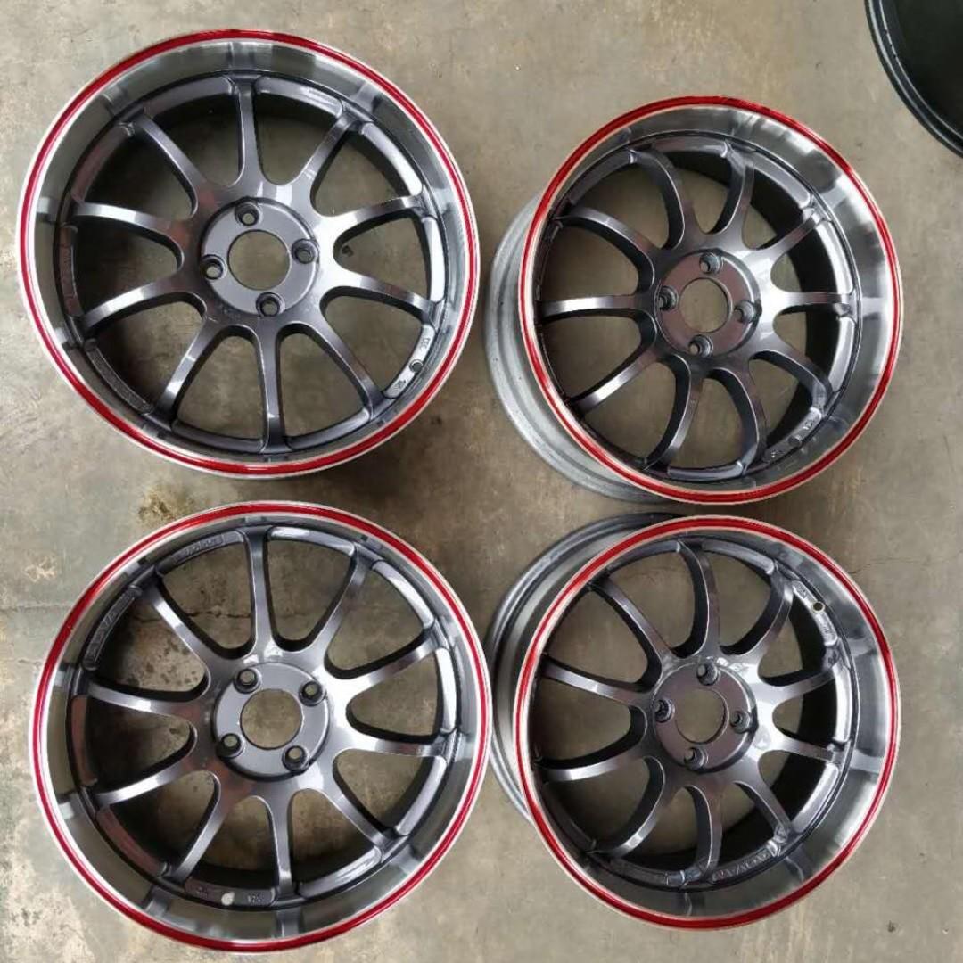 SPORT RIM 17inch VIOS CITY ALZA JAZZ ALMERA, Auto Accessories on Carousell