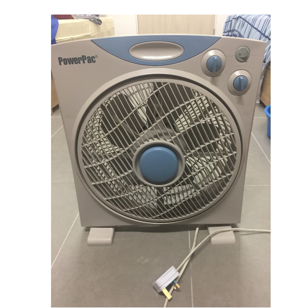 12'' electronic box fan, TV & Home Appliances, TV & Entertainment, TV ...