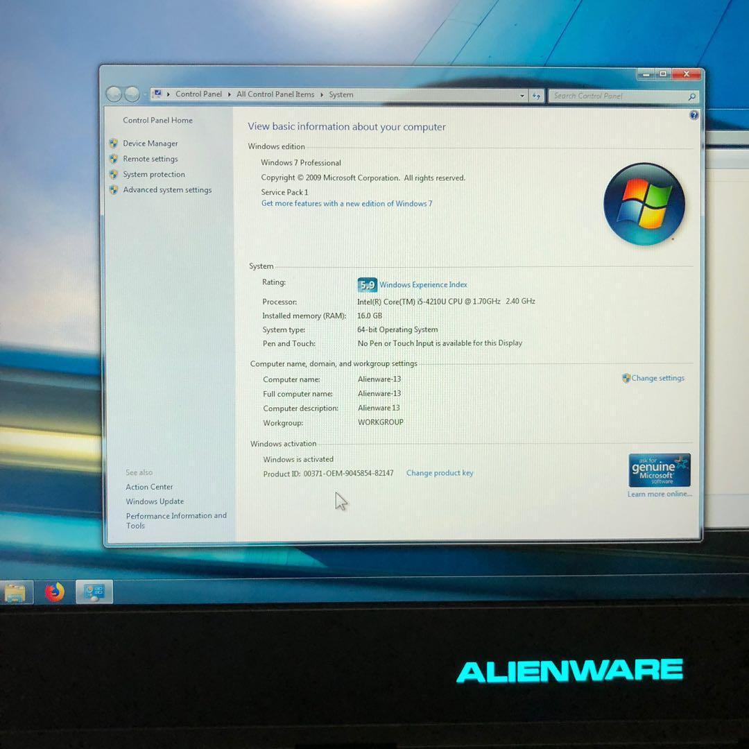 Alienware 13 inch i5 4th Gen 16gb Ram, 256 ssd, GTX860m, Computers ...
