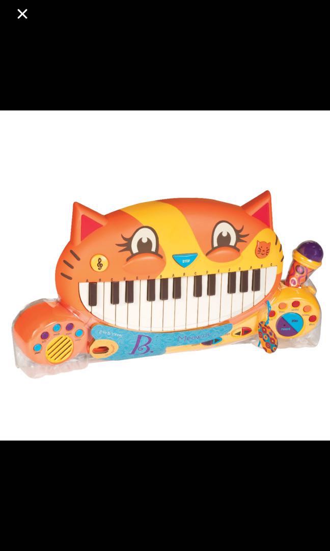 B.toys cat piano meowsic keyboard, Hobbies & Toys, Toys & Games on ...