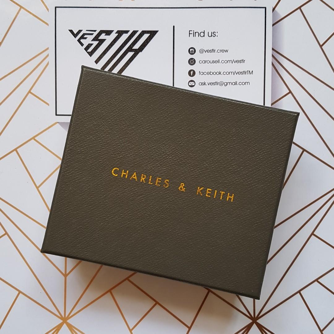 Charles Keith Purse Box With Dust Bag, Women's Fashion, Bags Wallets ...