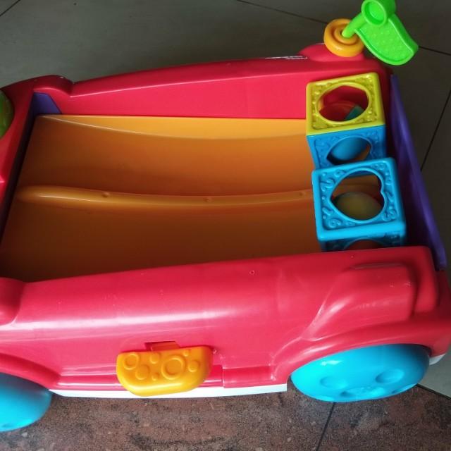 Fisher price wagon/walker(batteries functions), Babies & Kids, Infant ...