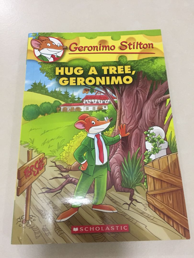 Geronimo Stilton- Hug a tree Geronimo, Books & Stationery, Children's ...