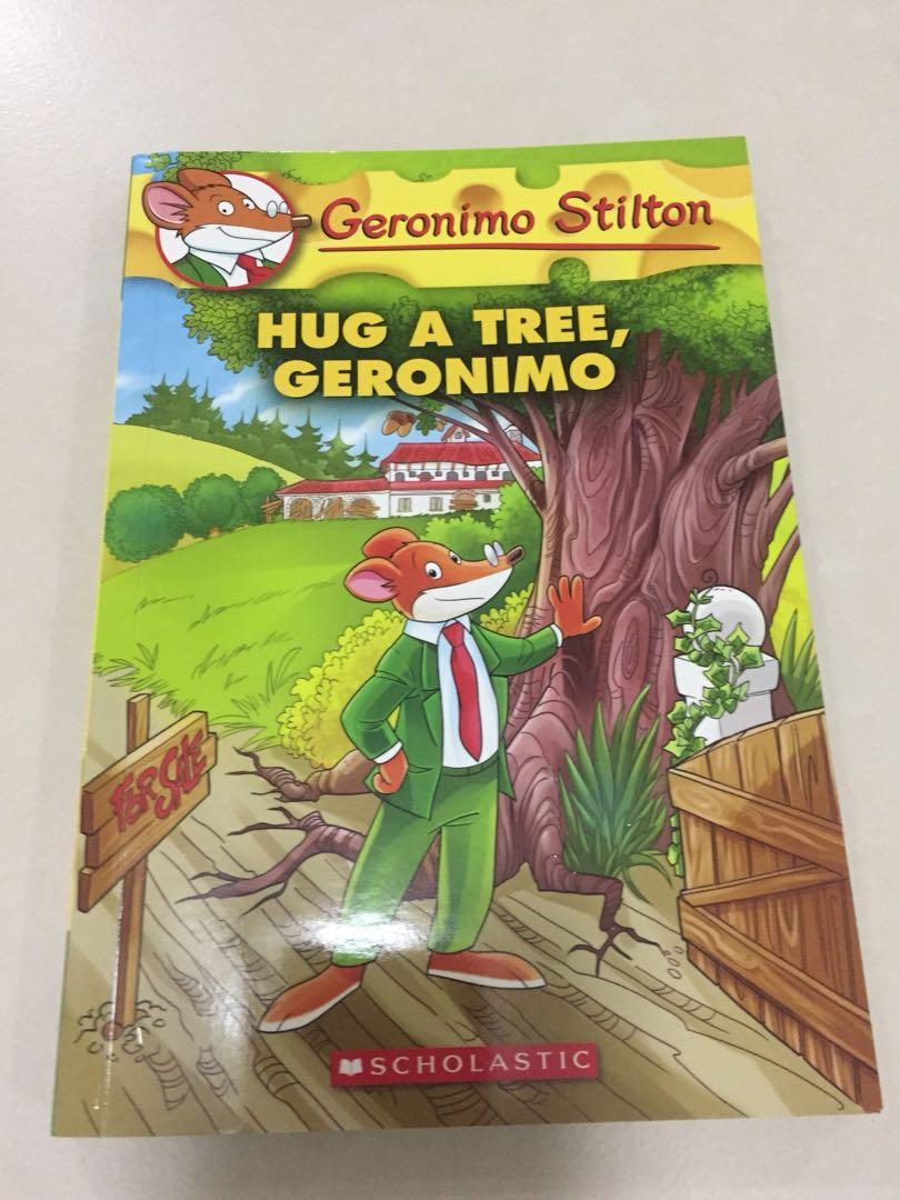 Geronimo Stilton- Hug a tree Geronimo, Books & Stationery, Children's ...