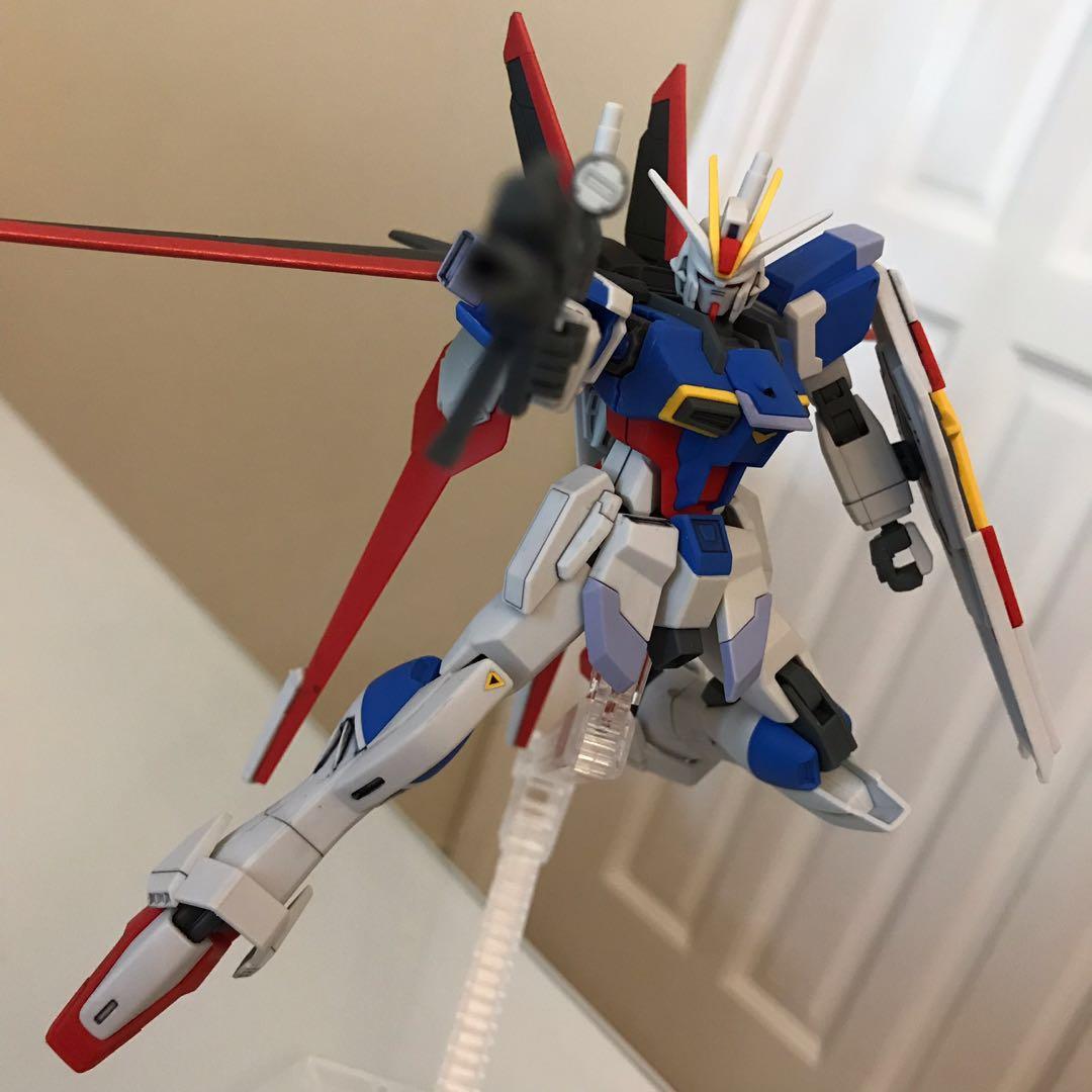HG Force Impulse Gundam Revive Built Kit, Hobbies & Toys, Toys & Games ...