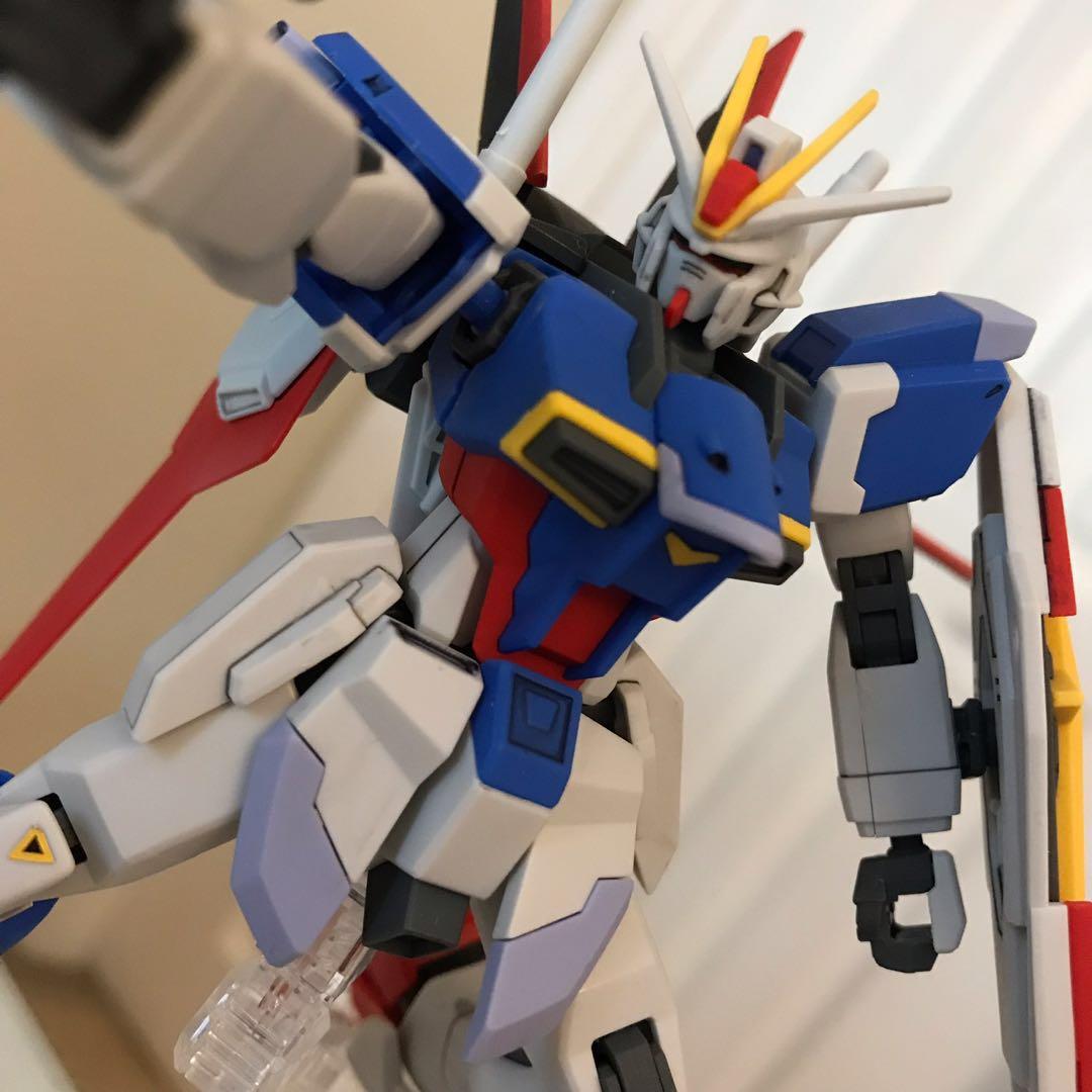 HG Force Impulse Gundam Revive Built Kit, Hobbies & Toys, Toys & Games ...