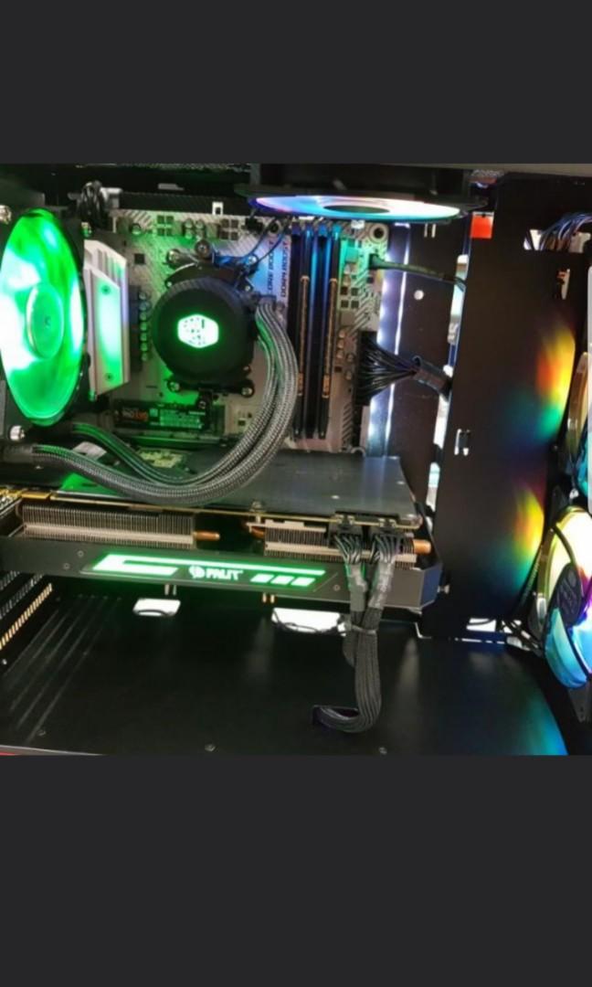 I5 8400 with rtx 2080 ti custom gaming pc build. Options to use gtx ...