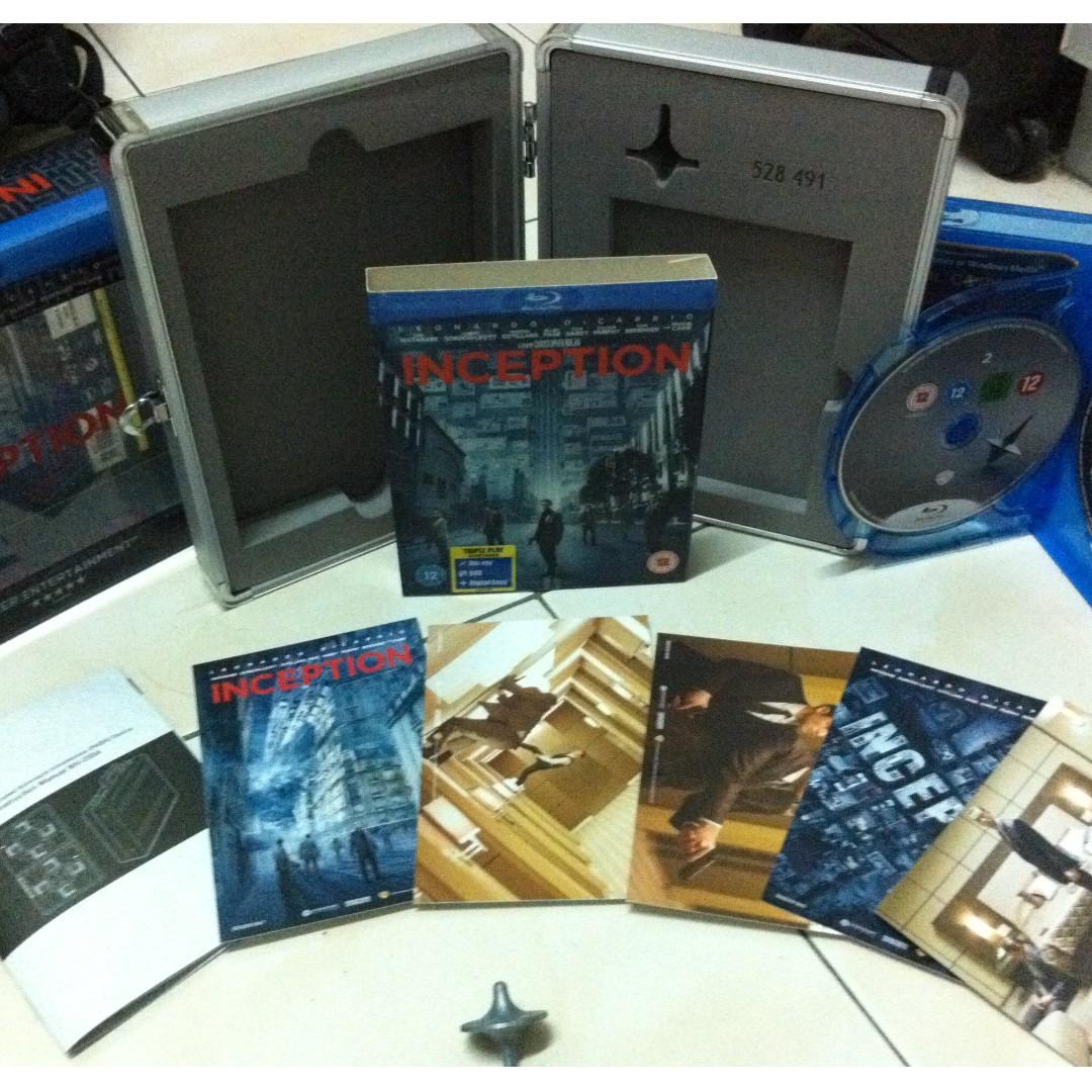 Inception Limited Edition Briefcase - Triple Play (Blu-ray + DVD ...