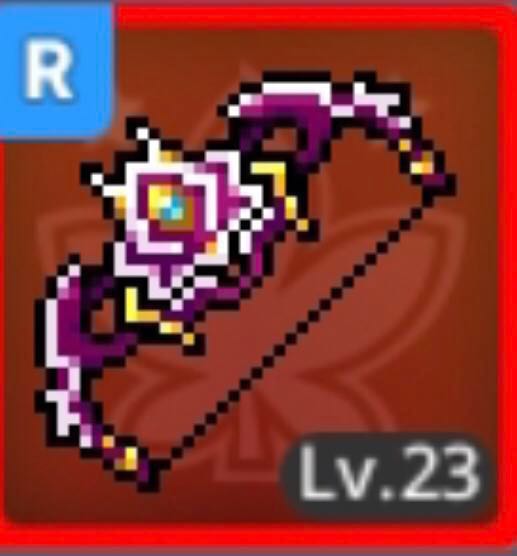 MAPLESTORY M - JAIHIN MYTHIC BOW WITH EMBLEM, Video Gaming, Gaming ...