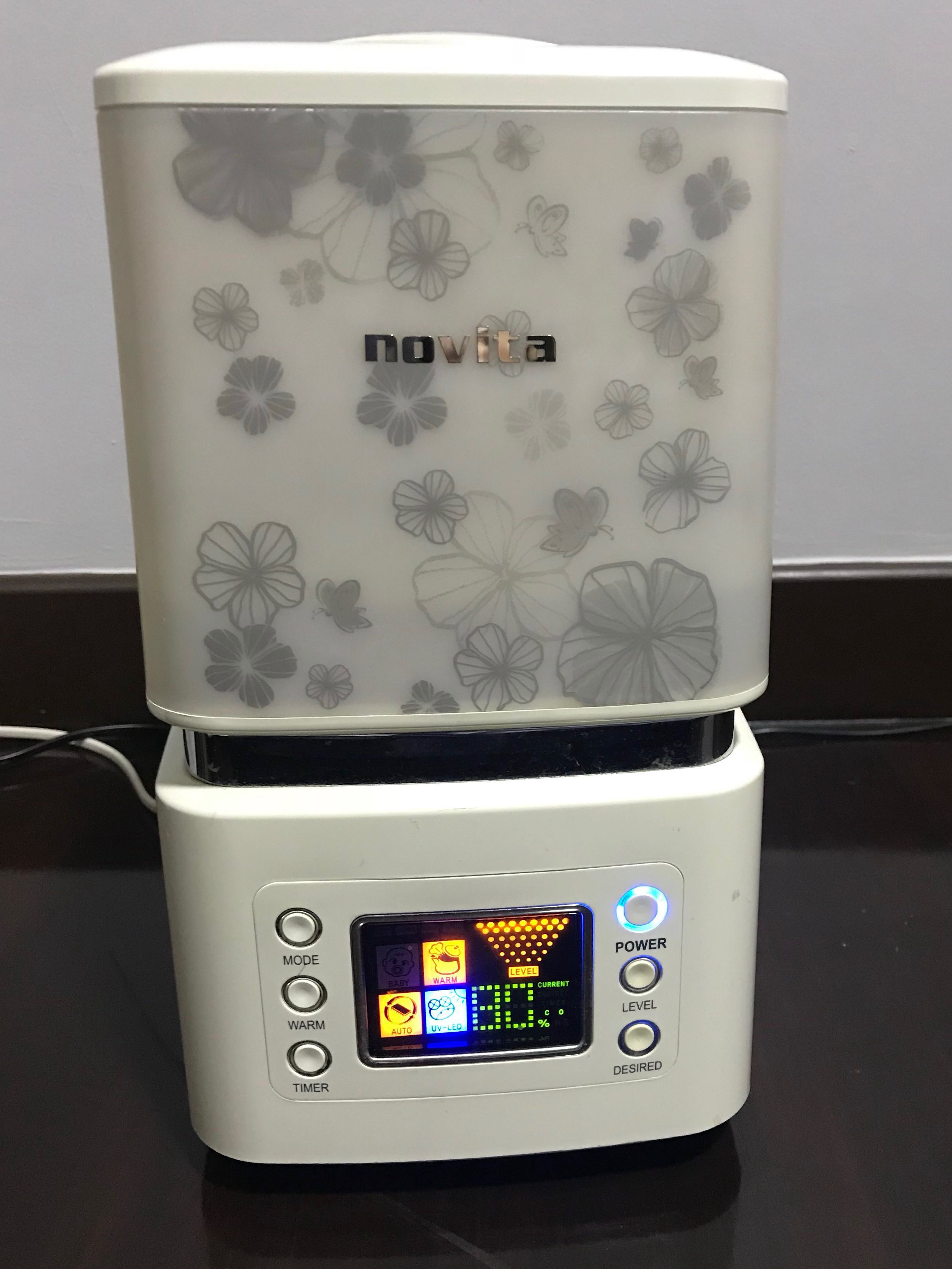 NOVITA ultrasonic humidifier NH 900, TV & Home Appliances, Air ...