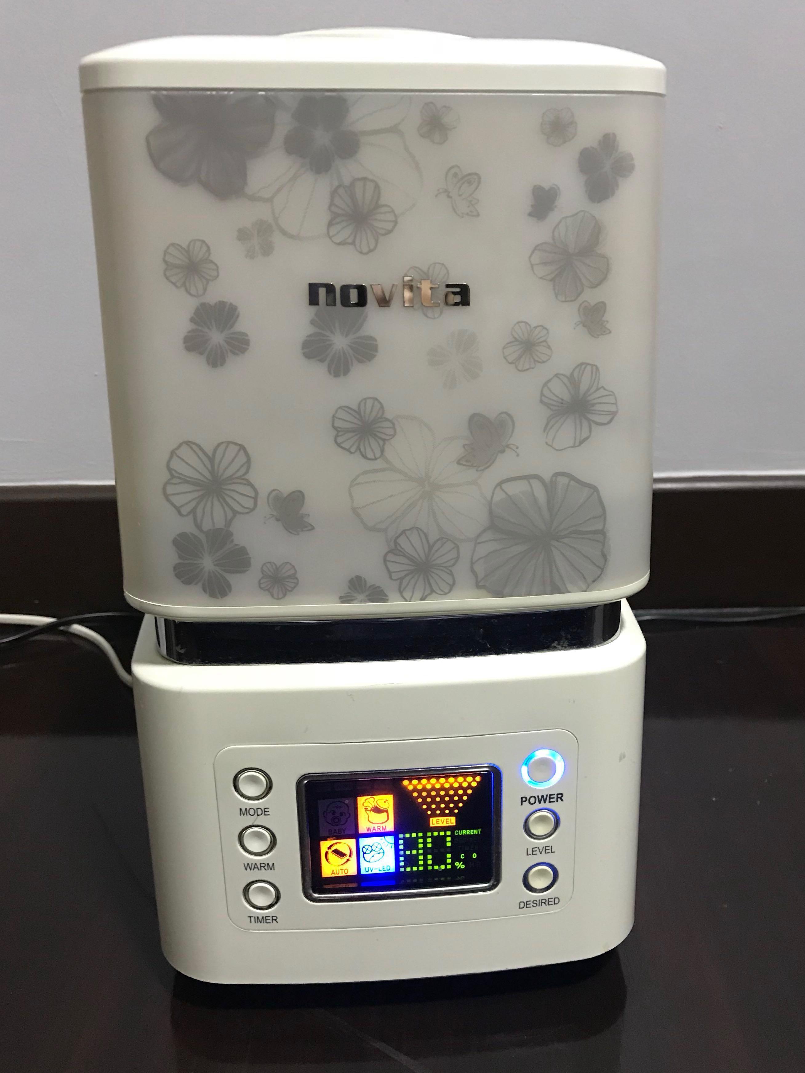NOVITA ultrasonic humidifier NH 900, TV & Home Appliances, Air ...