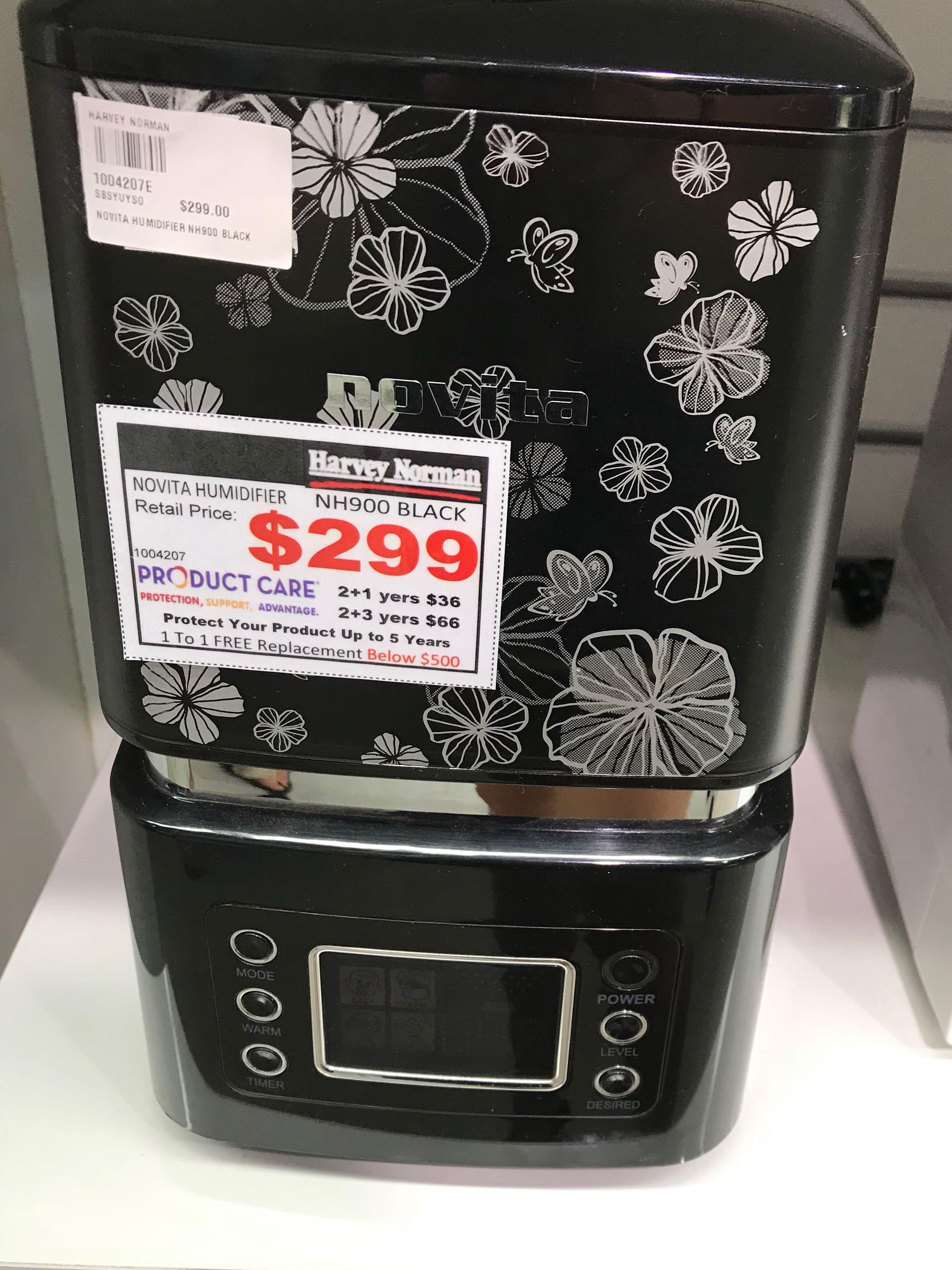 NOVITA ultrasonic humidifier NH 900, TV & Home Appliances, Air ...