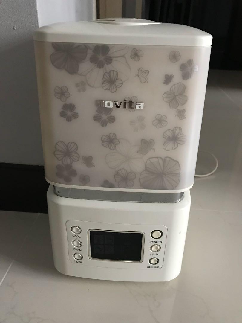 NOVITA ultrasonic humidifier NH 900, TV & Home Appliances, Air ...