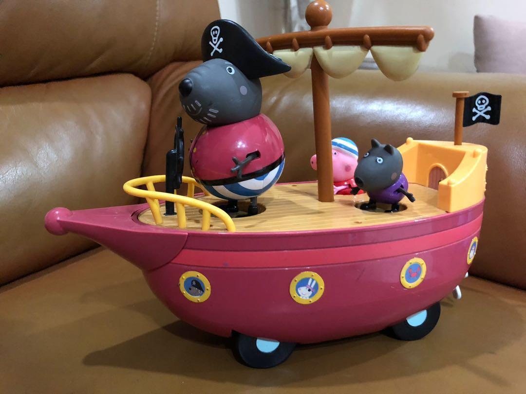 Peppa Pig pirate ship (original set), Hobbies & Toys, Toys & Games on ...
