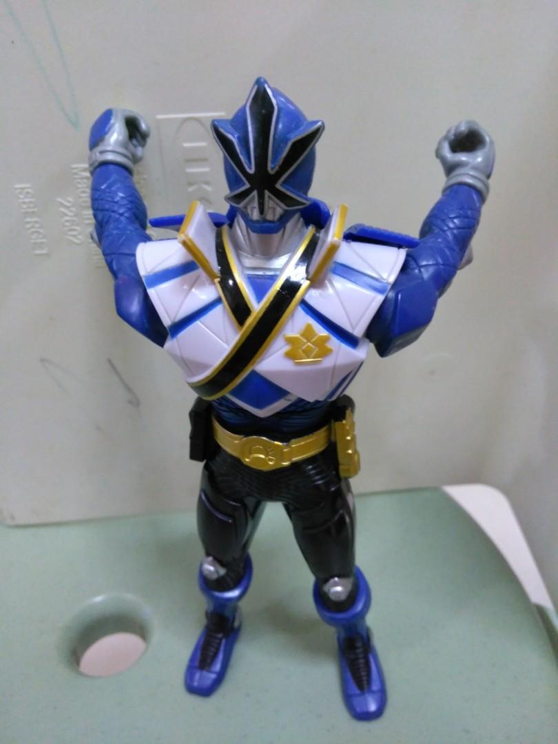 Power Rangers samurai squad fast changing blue ranger, Hobbies & Toys ...
