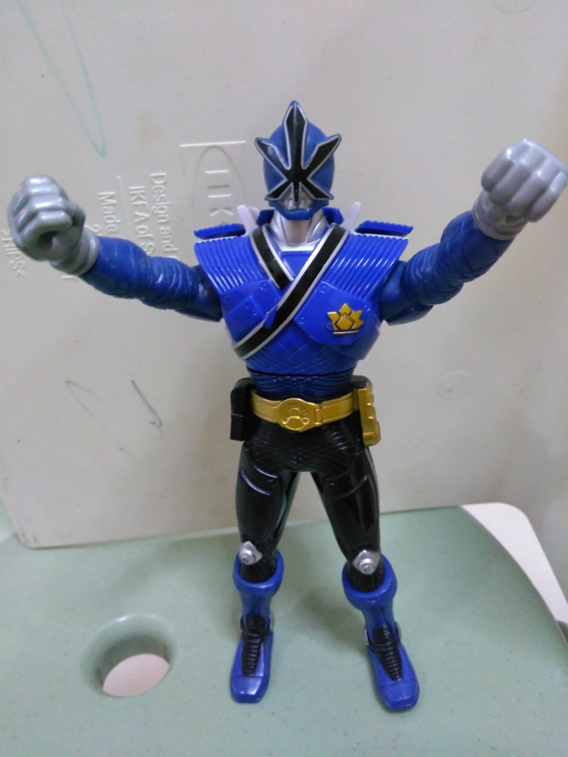 Power Rangers samurai squad fast changing blue ranger, Hobbies & Toys ...