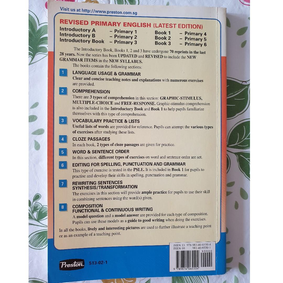Preston Revised Primary English for P1, Hobbies & Toys, Books ...