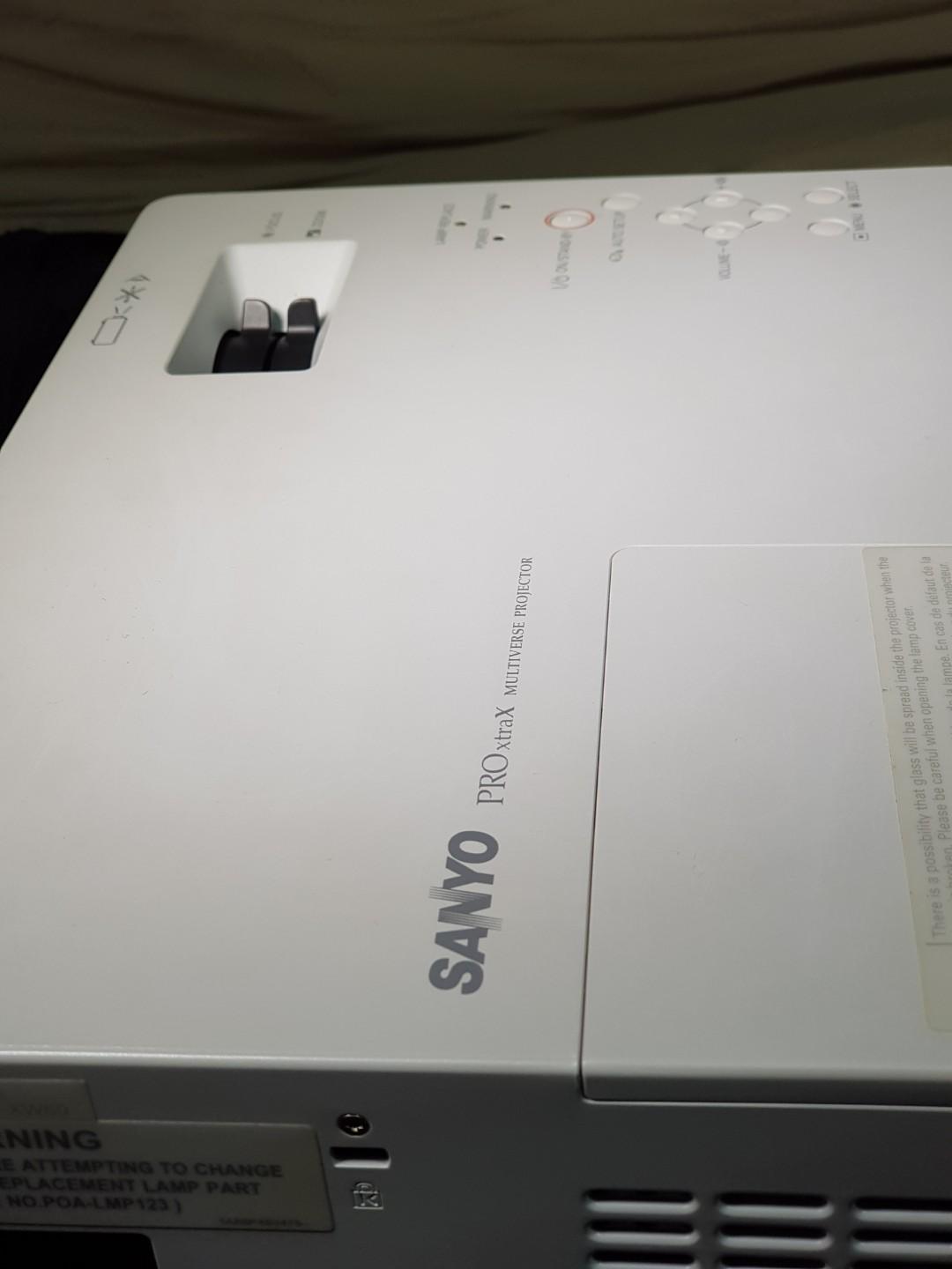 Sanyo Pro xtraX Multiverse Projector, TV & Home Appliances, TV ...