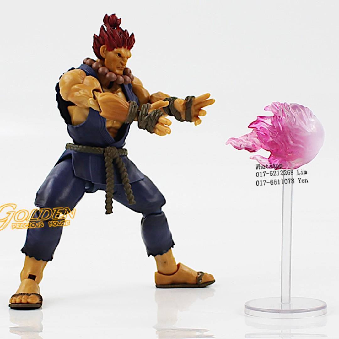 S.H.Figuarts Shf Street Fighter Figure No.05 Akuma Action Figure 17cm, Hobbies & Toys, Toys ...
