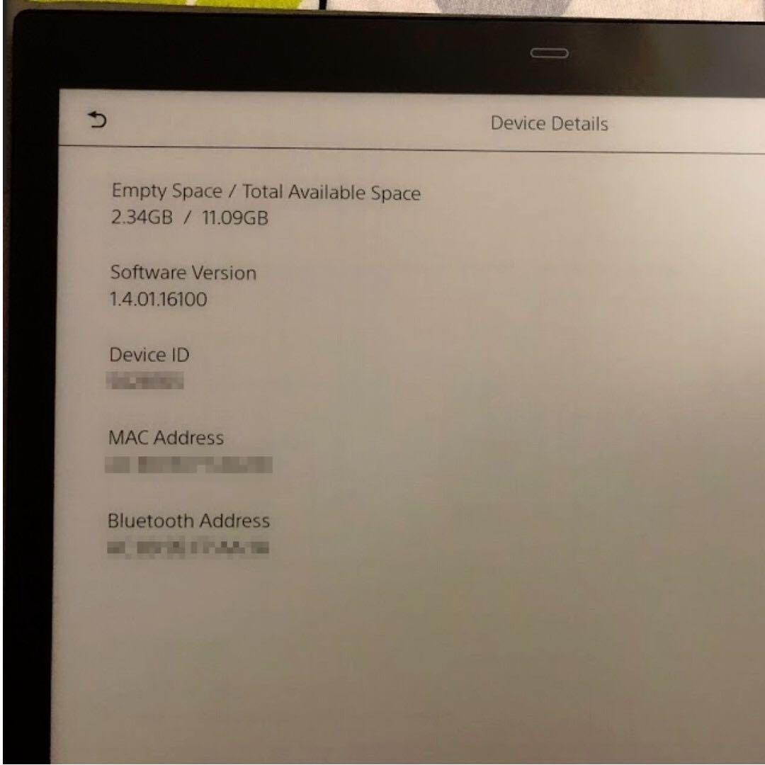 Sony DPT-RP1/B 13” Digital Paper, Mobile Phones & Gadgets, Tablets, Android on Carousell