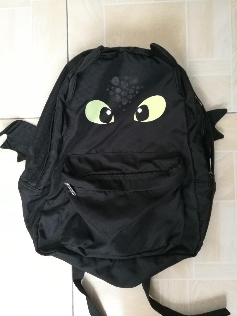 Toothless Backpack, Women's Fashion, Bags & Wallets, Backpacks on Carousell