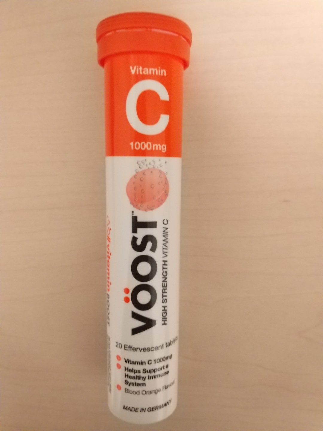 Vboost Vitamin C Effervescent Tablet, Health & Nutrition, Health ...