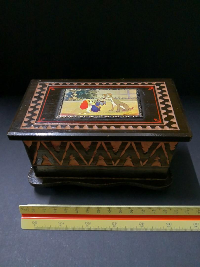vintage sankyo Walt Disney wooden music box, Hobbies & Toys ...