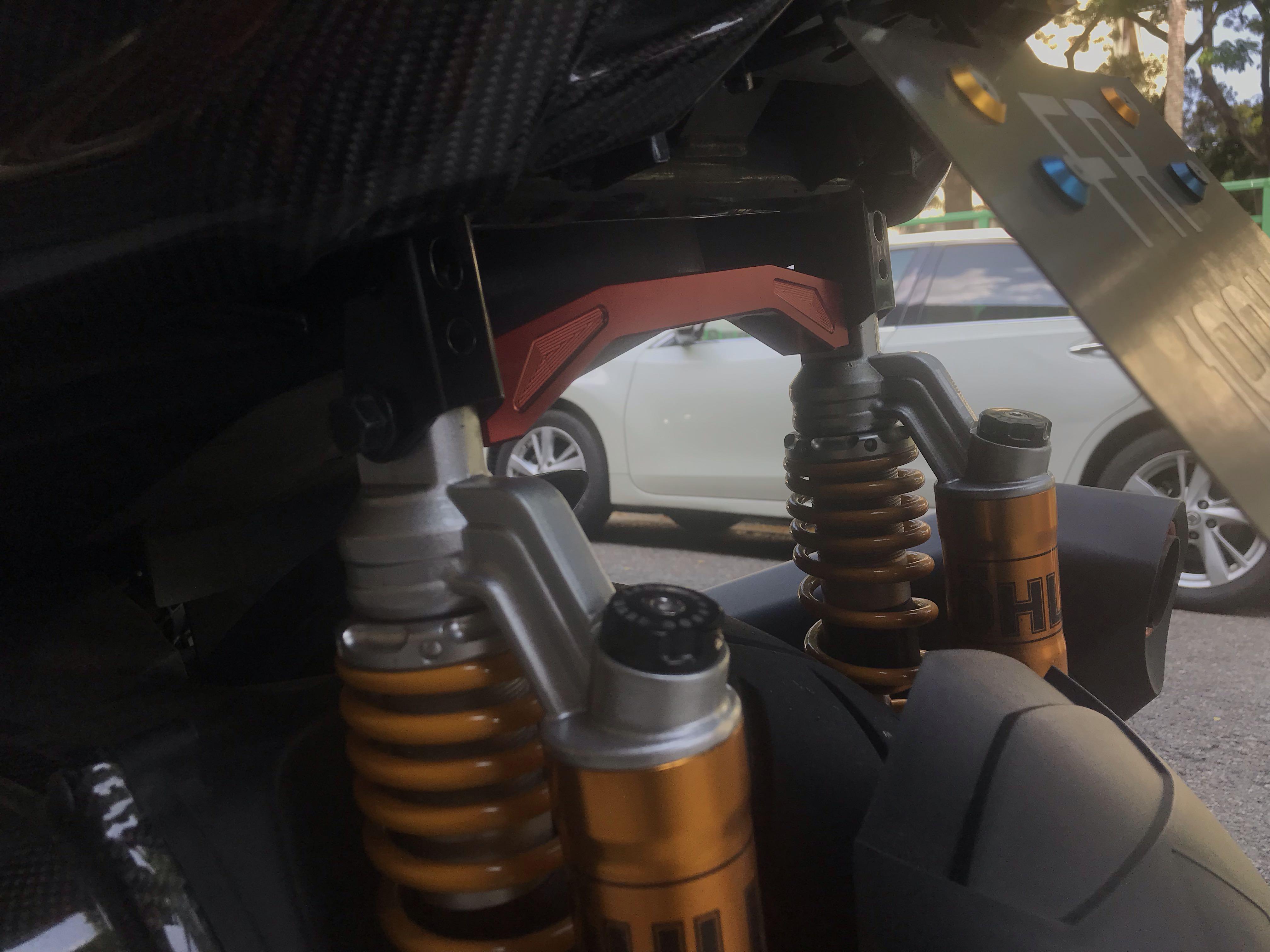 Yamaha Xmax300, Rear Strut Bar, Motorcycles, Motorcycle Accessories on ...