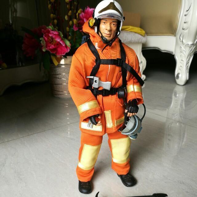 1/6 Custom Made SCDF DART Team Past Uniform 2 Helmets, Hobbies & Toys ...