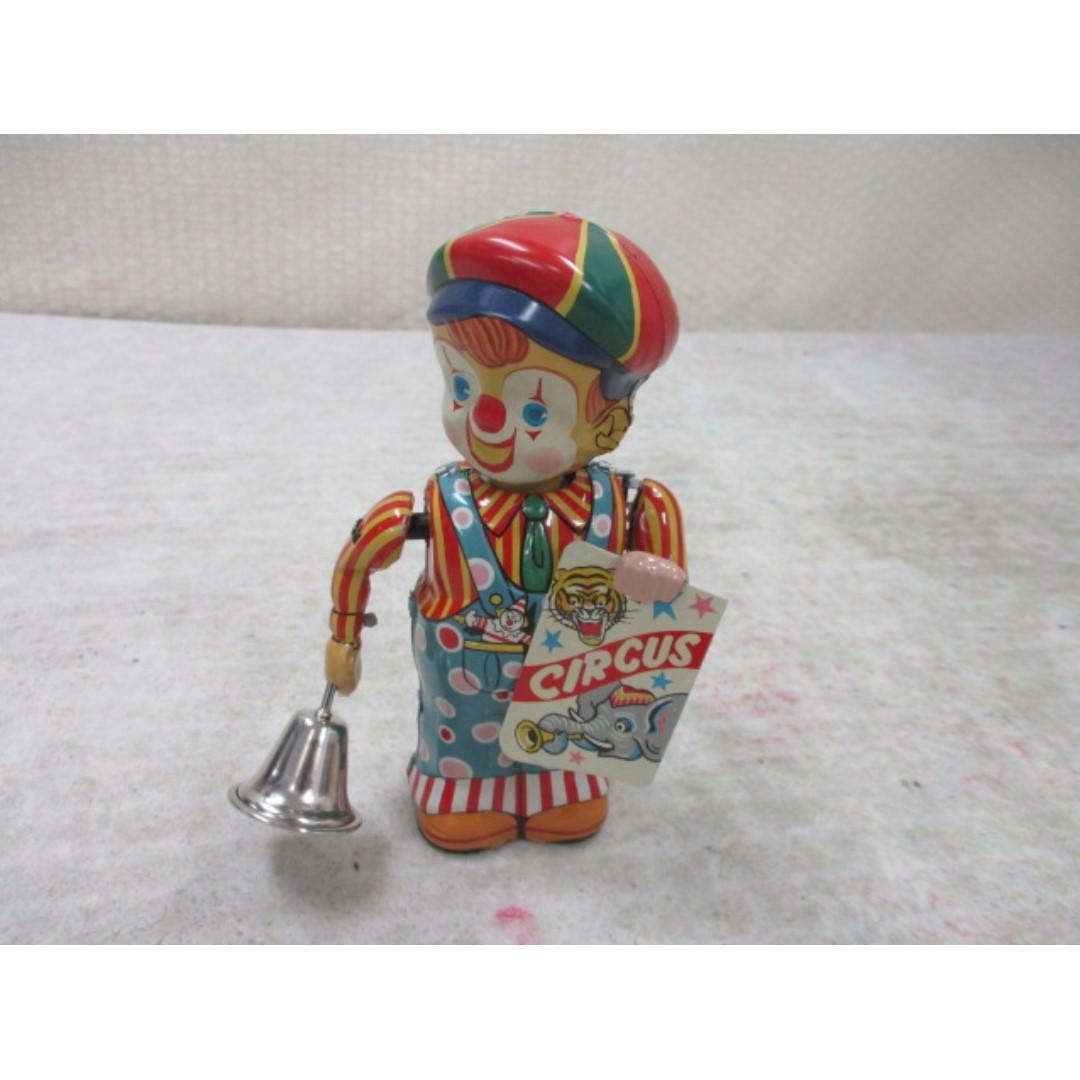 1990s Reissue TK Toys Made In Japan Circus Boy Wind-Up Tin Toy, Toys ...
