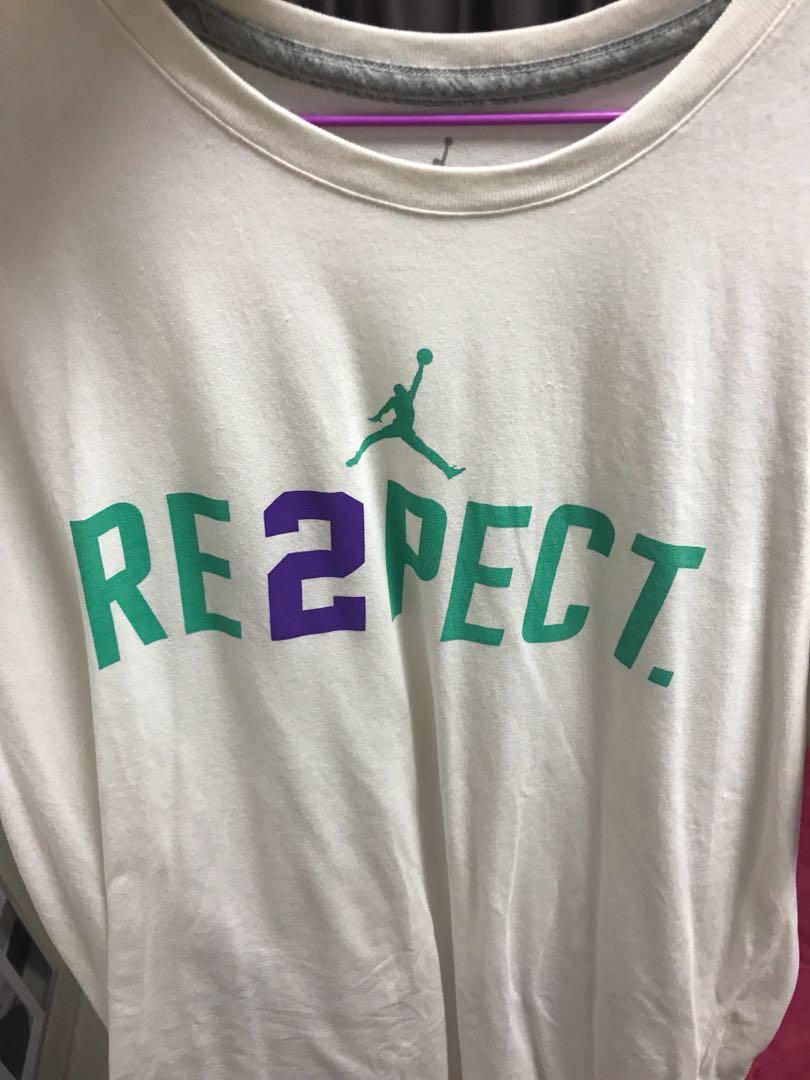 Air Jordan Re2pect Respect Grape size 3xl, Men's Fashion, Tops & Sets ...
