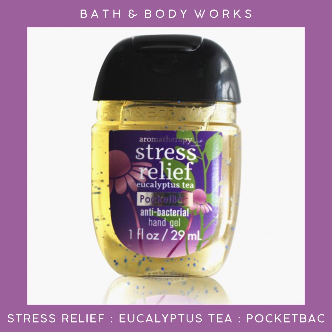 Bath & Body Works: Stress Relief: Eucalyptus Tea: Pocketbac / Hand Gel, Beauty & Personal Care ...