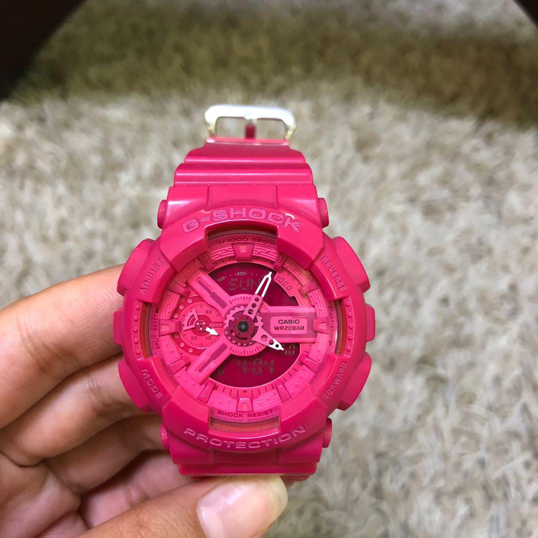 Casio Gshock Pink Watch, Women's Fashion, Watches & Accessories ...