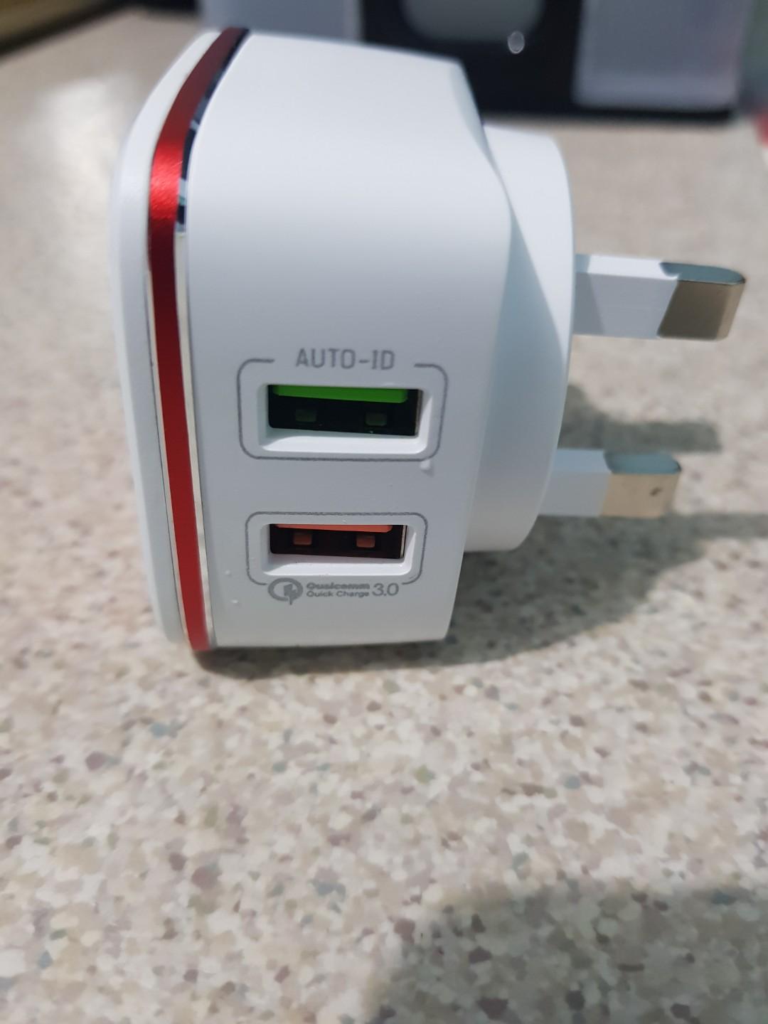 Charging USB plug socket, Mobile Phones & Gadgets, Mobile & Gadget ...