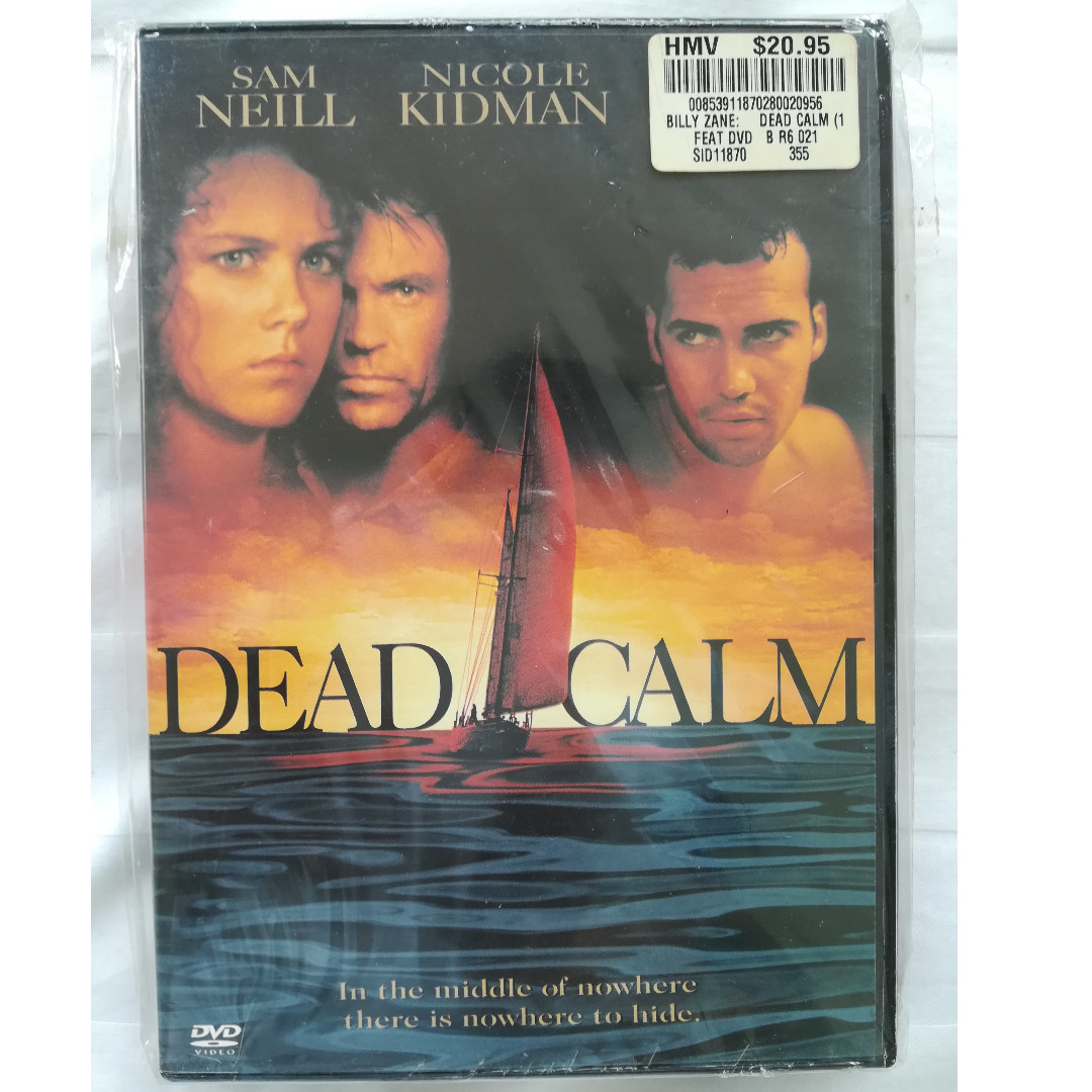 Dead Calm dvd (starring Nicole Kidman, Sam Neill, Billy Zane, Hobbies ...