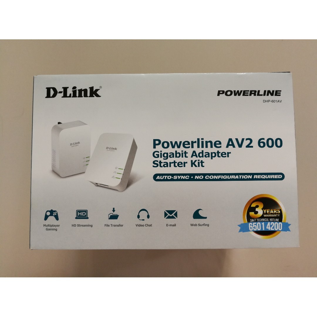 D-Link Powerline AV2 600, Computers & Tech, Parts & Accessories ...