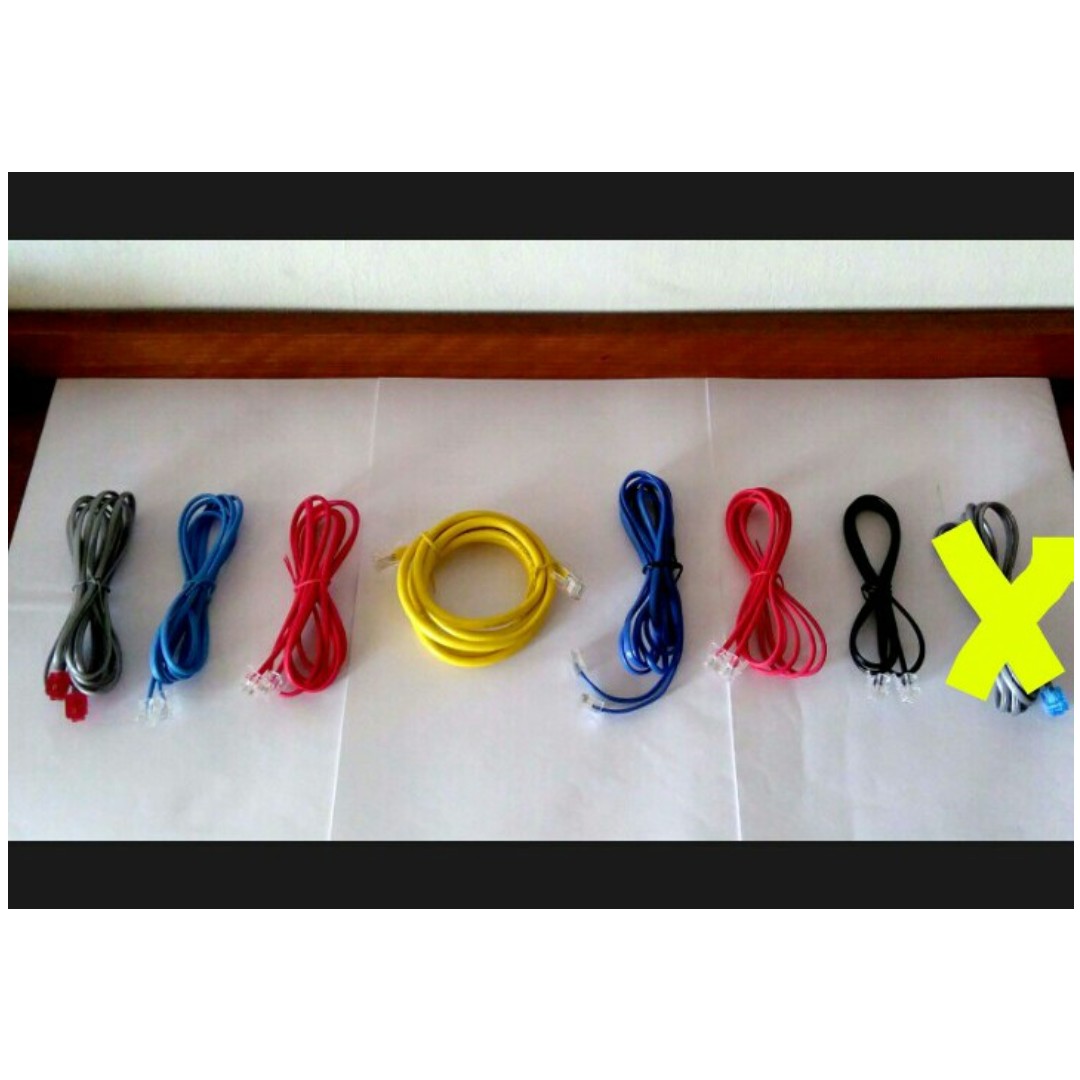 Ethernet Cable, Telephone Cords, Computers & Tech, Parts & Accessories ...