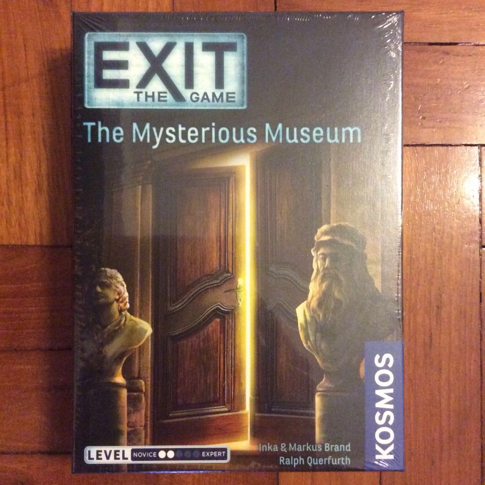 Exit The Game The Mysterious Museum escape room card game, Hobbies ...