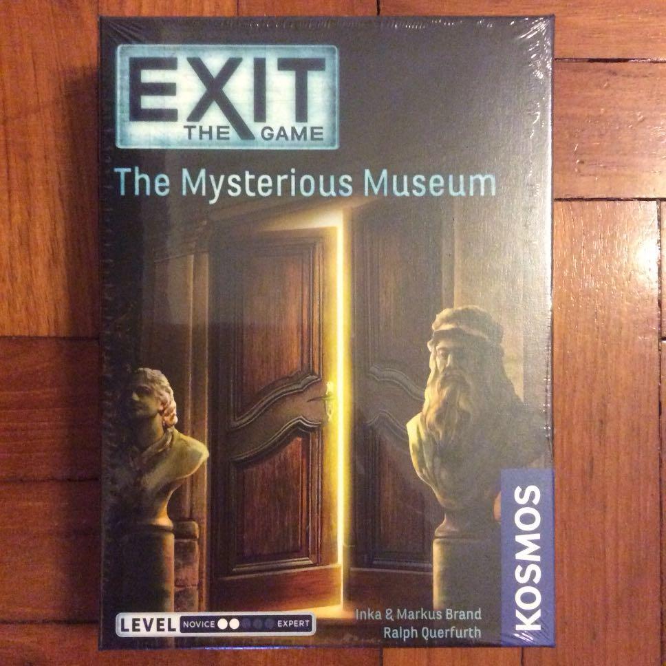 Exit The Game The Mysterious Museum escape room card game, Hobbies ...