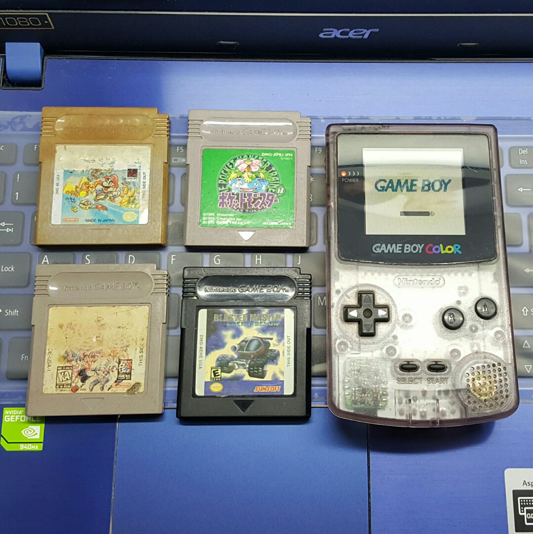 Gameboy color Atomic purple LAST PRICE, Video Gaming, Video Game ...