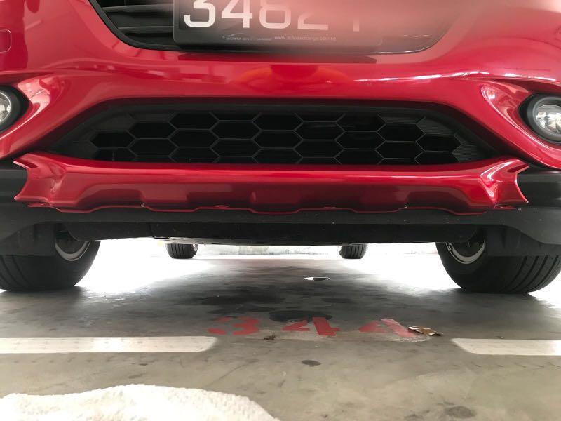 Honda vezel hrv front and rear diffuser, Car Accessories, Accessories ...