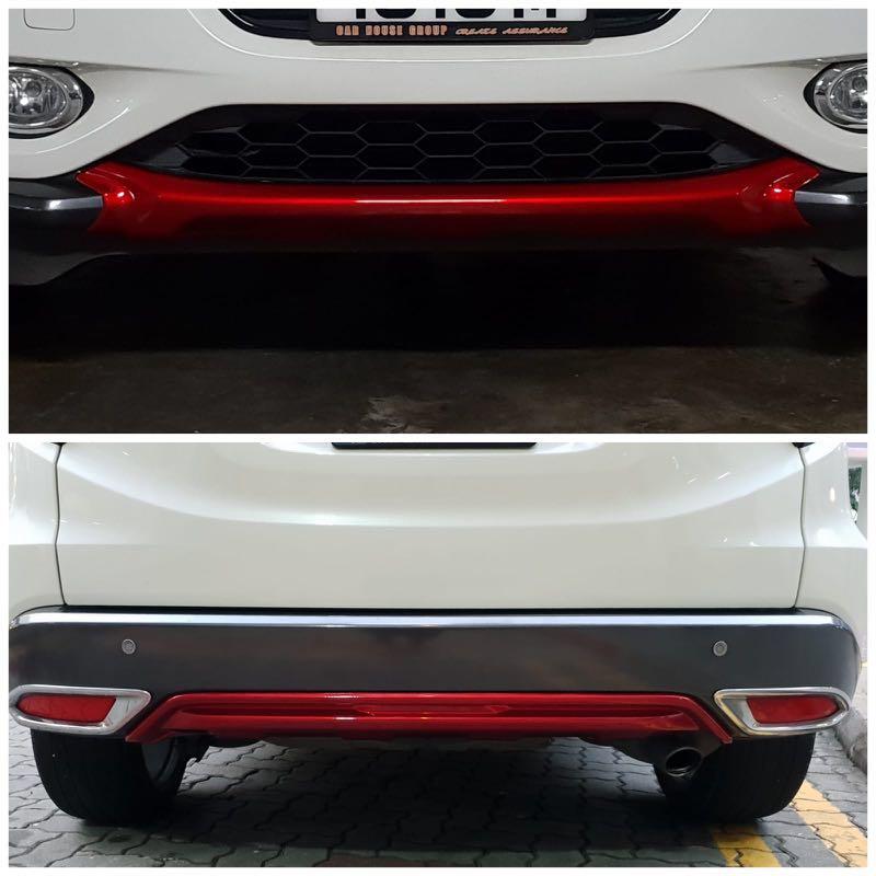 Honda vezel hrv front and rear diffuser, Car Accessories, Accessories ...
