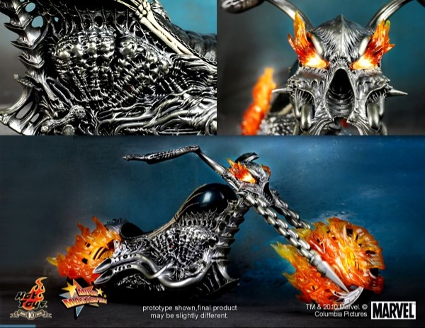 Hot Toys Ghost Rider Hell Cycle 1/6 bike, Hobbies & Toys, Toys & Games ...