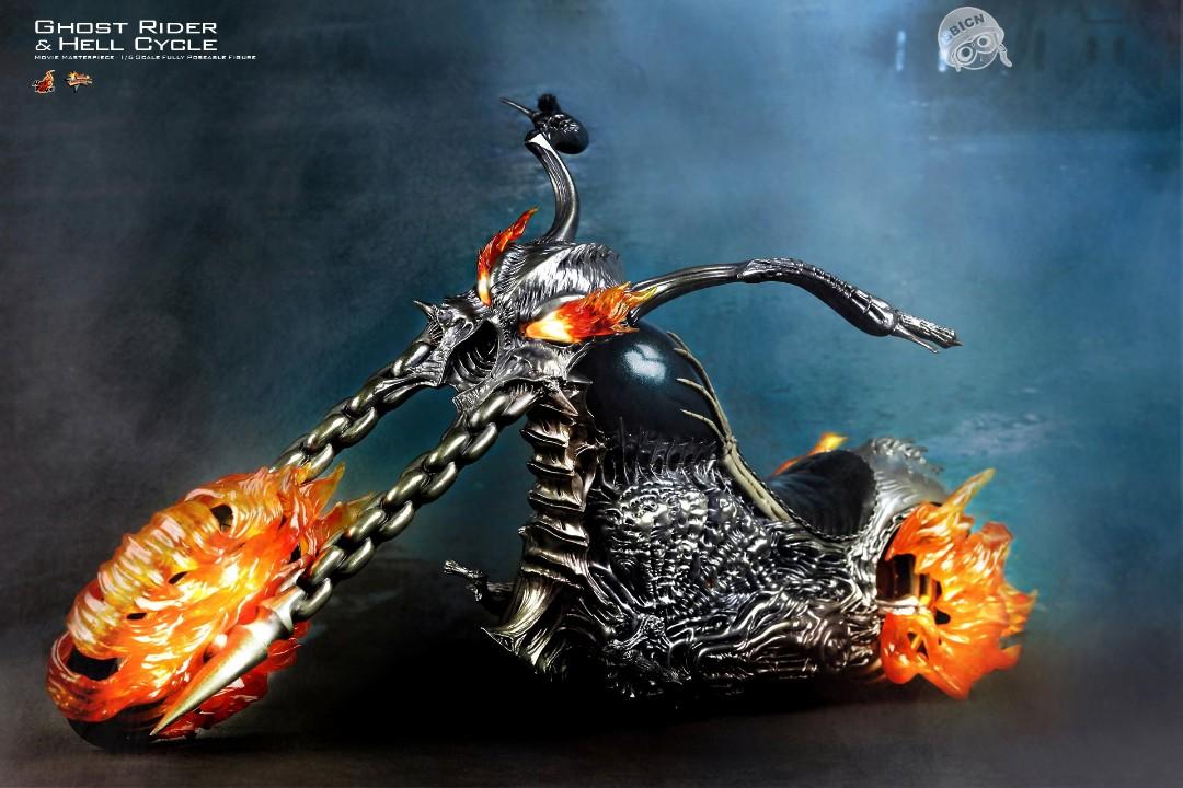 Hot Toys Ghost Rider Hell Cycle 1/6 bike, Hobbies & Toys, Toys & Games ...