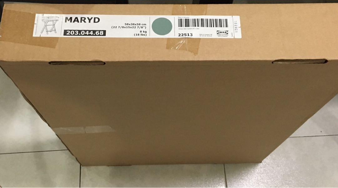 Ikea MARYD Tray Table - New / Not Opened, Furniture & Home Living ...
